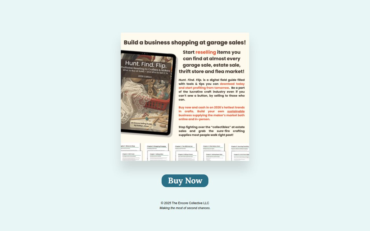 Encore Selling Guides